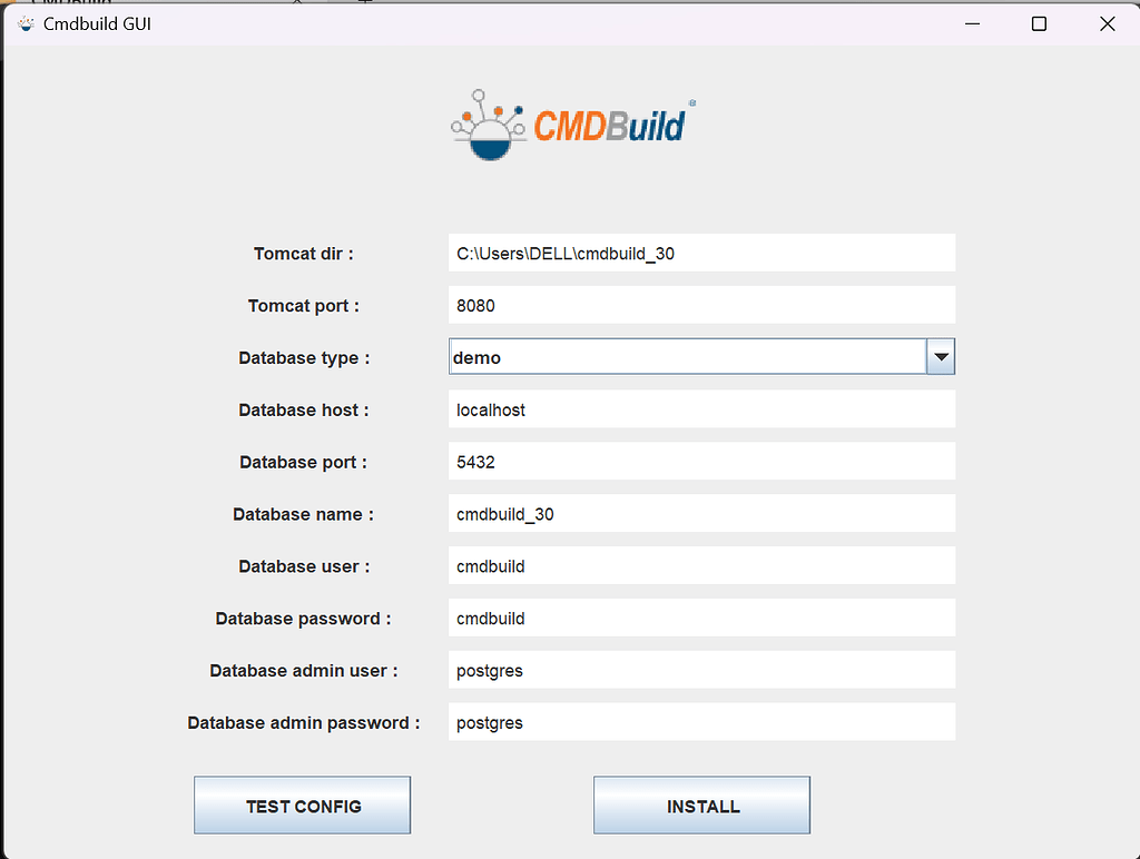 I am facing an issue while installing CMDBuild on my windows system ... I am facing an issue while installing CMDBuild on my windows system ...